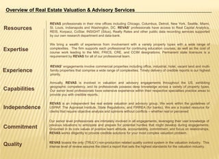 Revas Inc Brochure | PDF | Real Estate Industry | Industries