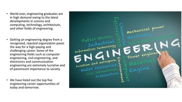 Top Career Opportunities in Engineering | PPTX