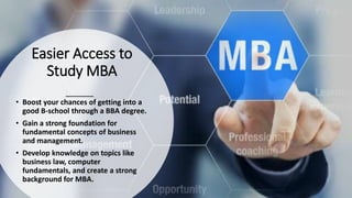 Why to choose BBA? | PPTX