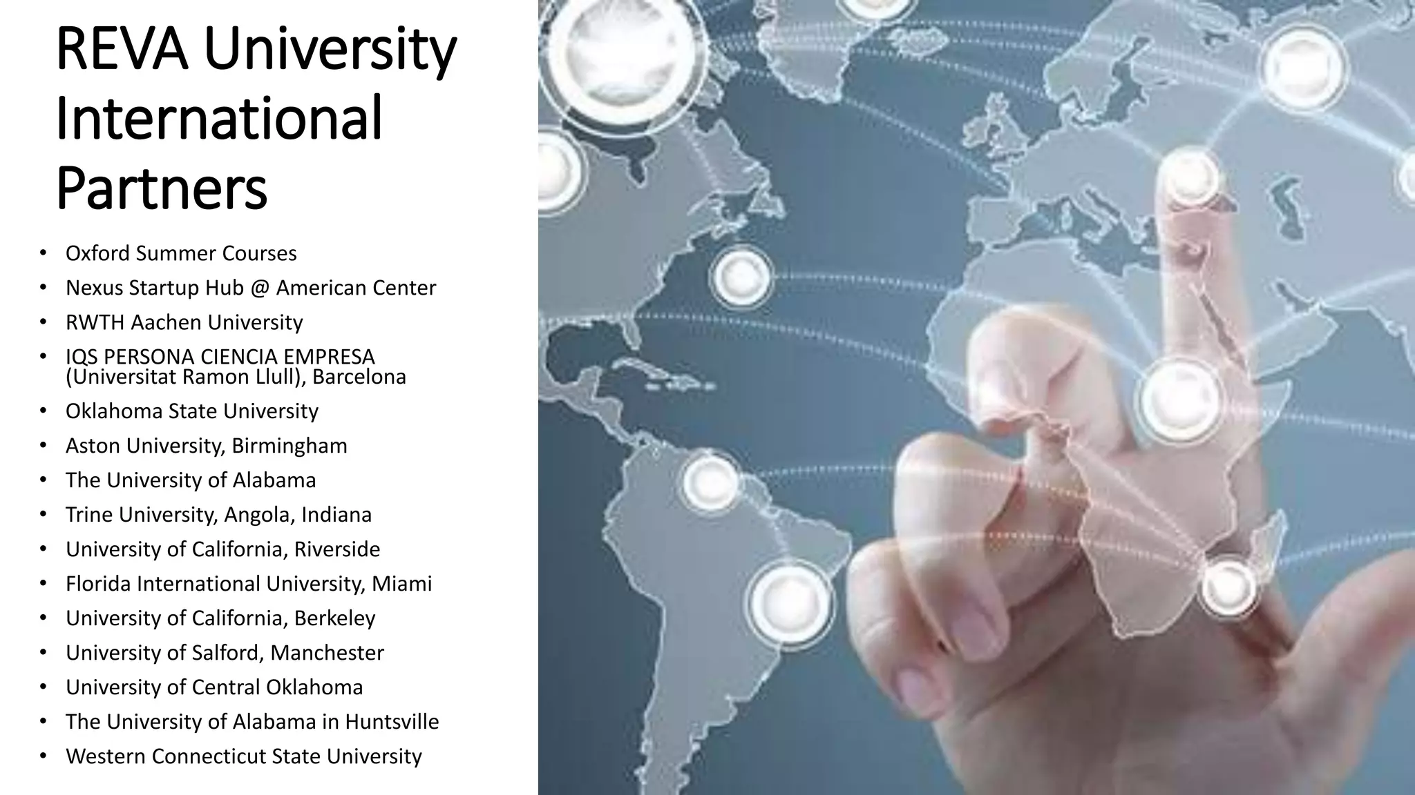 Cross-Cultural Learning at REVA University’s International Centre | PPTX