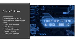 Career Opportunities after M. Tech. in Computer Science and Engineering ...