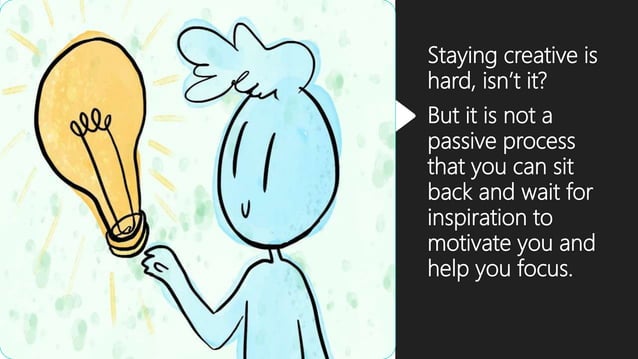 How to boost your creativity | PPTX