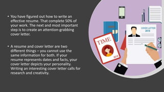 The Dos and Don’ts of Cover Letter Writing | PPTX