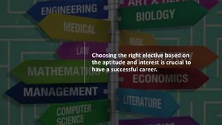 How to Choose College Electives | PPT