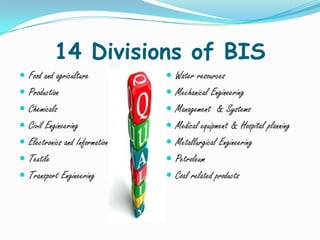 Bureau of Indian Standards(BIS) | PPTX