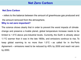 Revathi - ppt for the climate change and the built env | PPTX