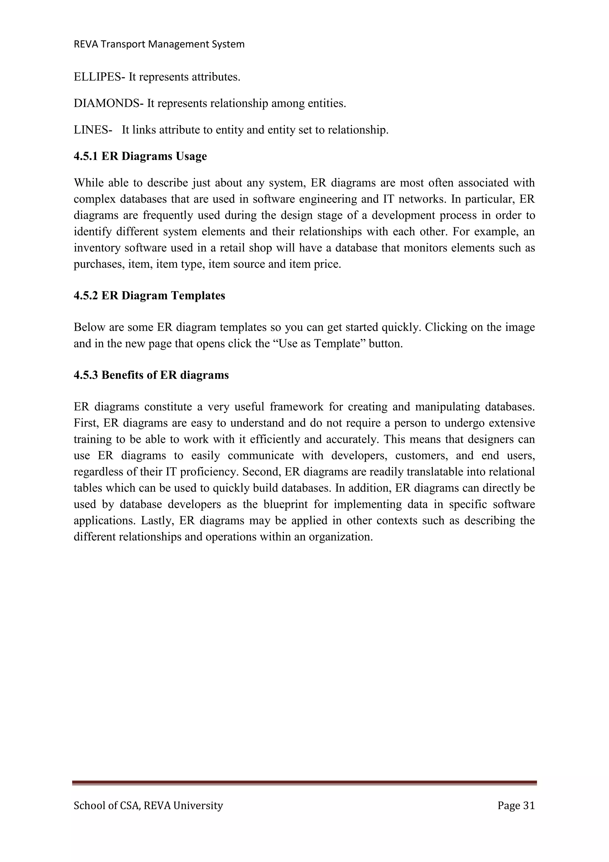 University/College Transport management system Documentation | PDF