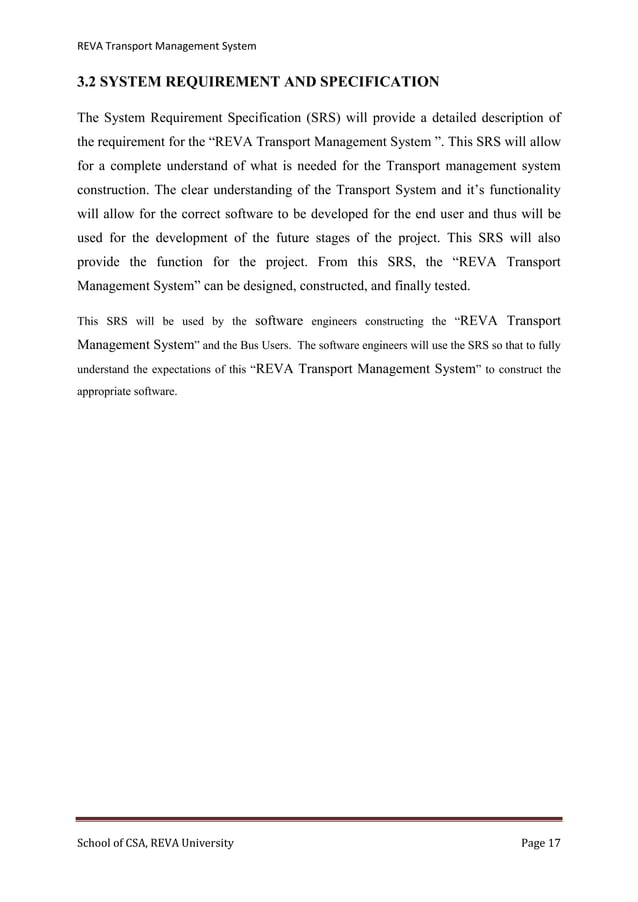 University/College Transport management system Documentation | PDF | Computing | Technology ...