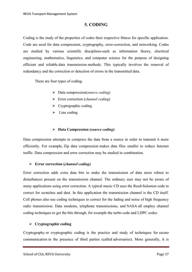 University/College Transport management system Documentation | PDF | Computing | Technology ...