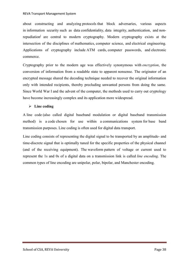 University/College Transport management system Documentation | PDF | Computing | Technology ...