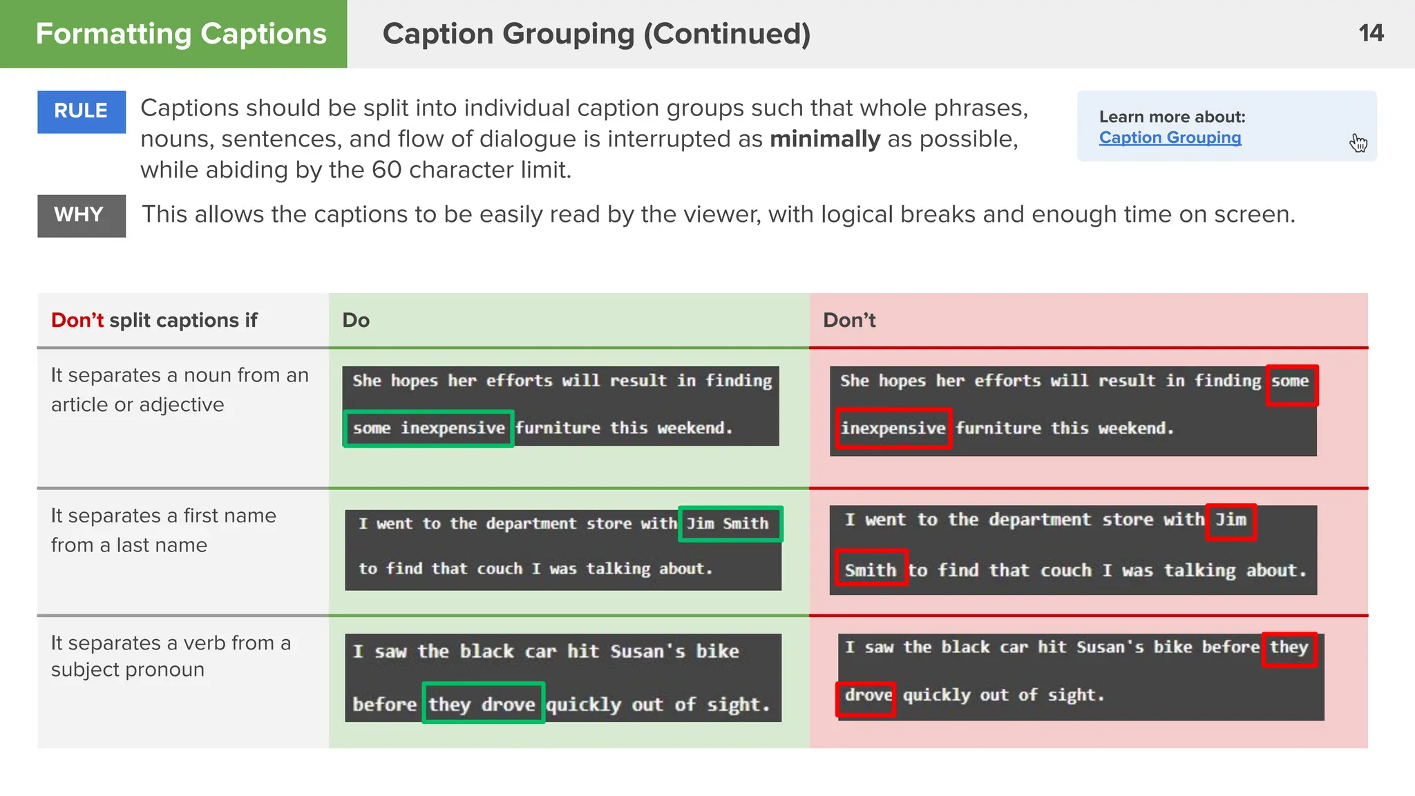 The Rev Captioning Style Guide for beginners. | PPT