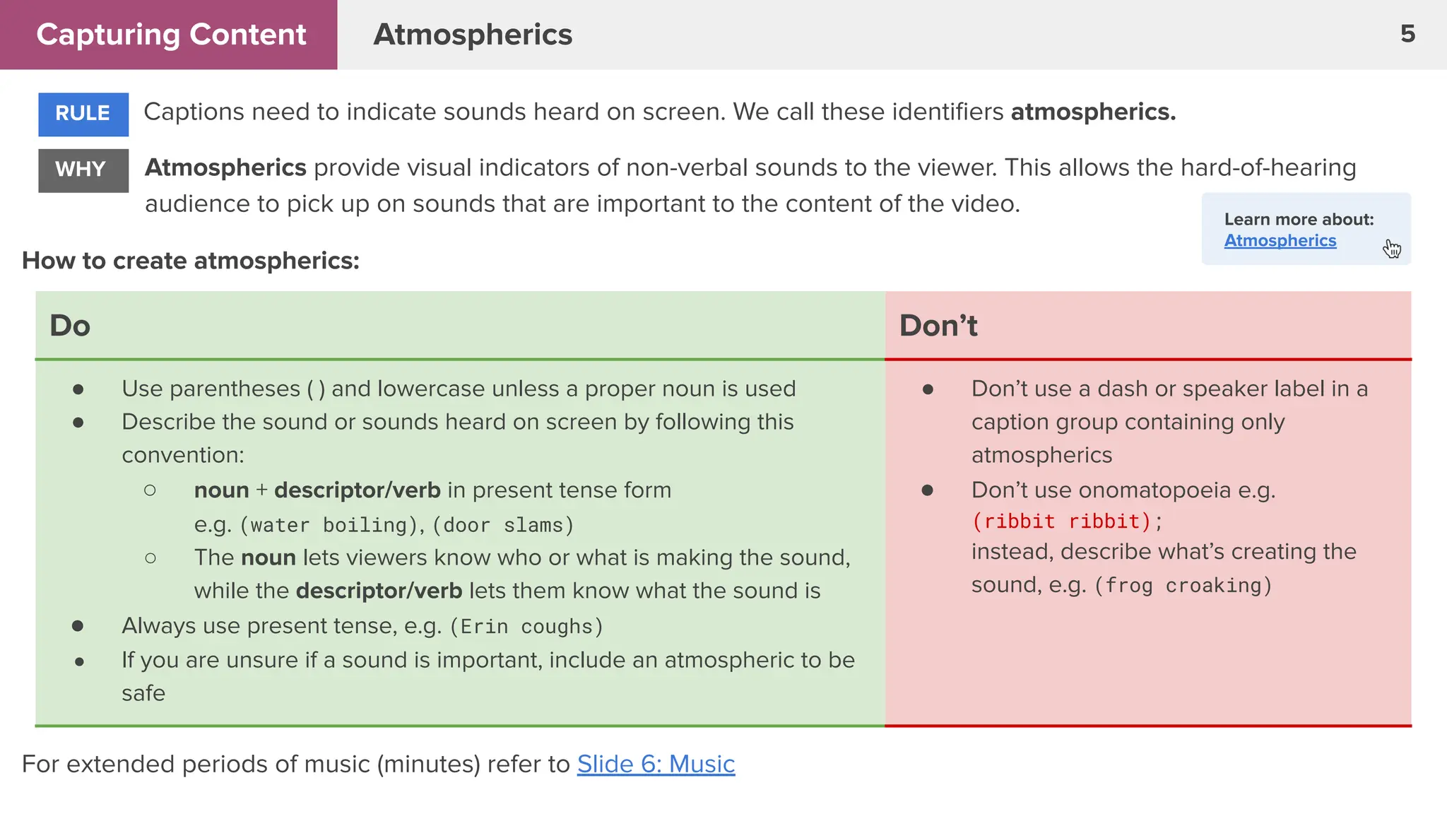 The Rev Captioning Style Guide for beginners. | PPT
