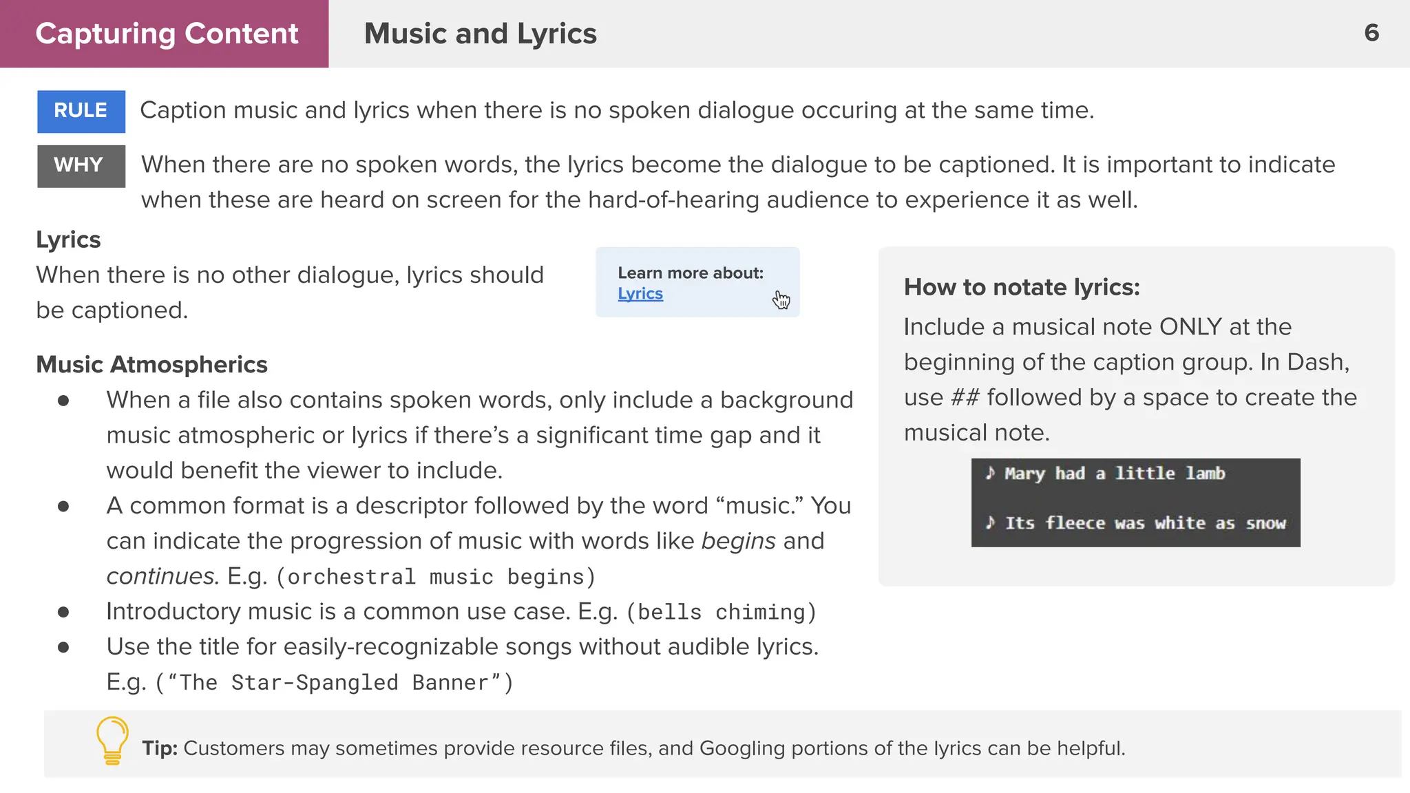 The Rev Captioning Style Guide for beginners. | PPT