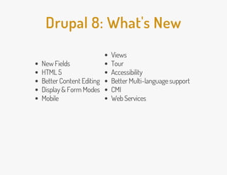 Build a Blog with Drupal 8 on the Day it's Released | PPT