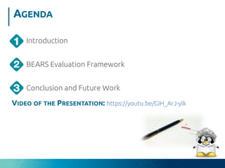 BEARS: Towards an Evaluation Framework for Bandit-based Interactive ...