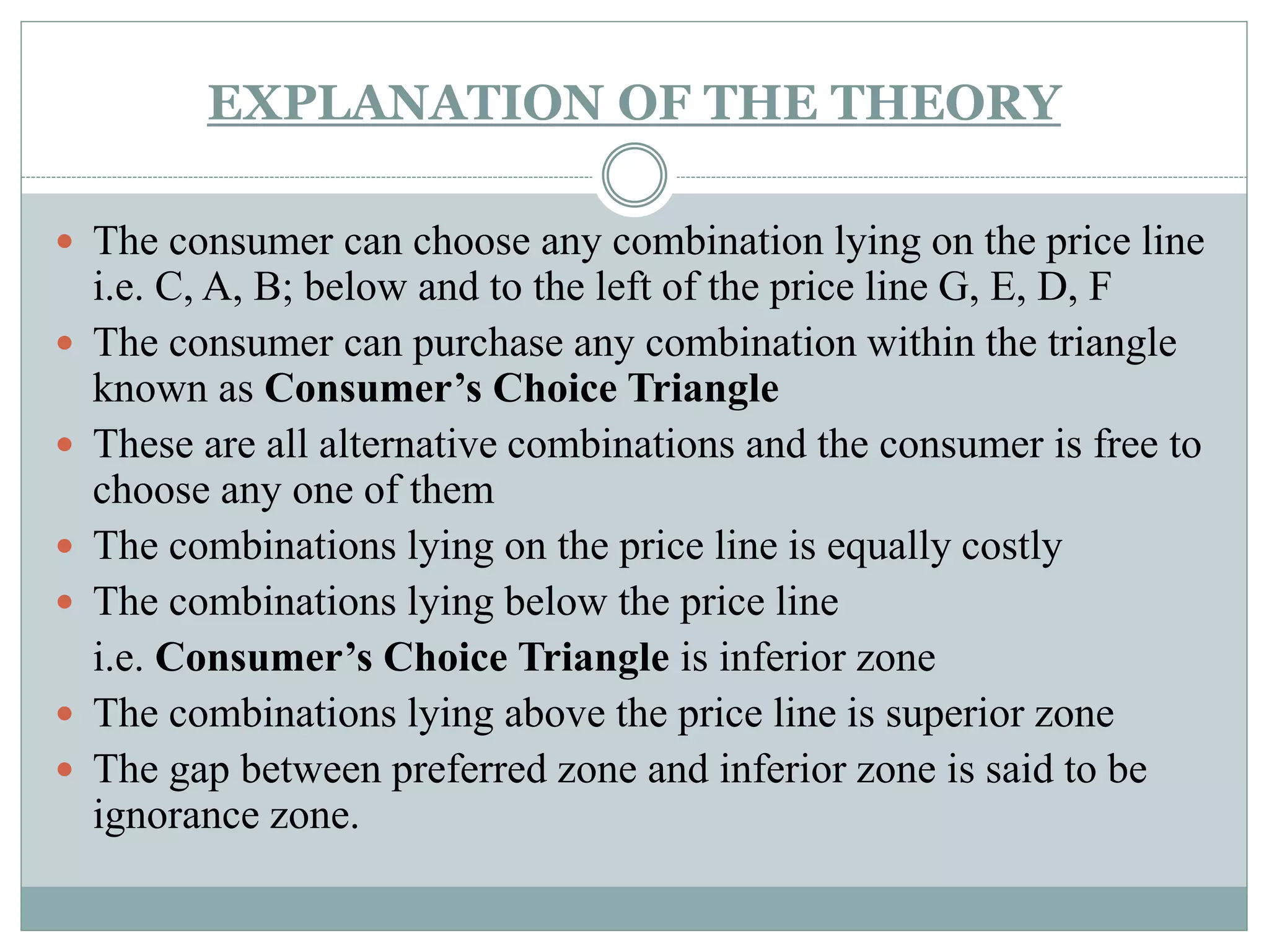 Revealed preference theory | PPTX