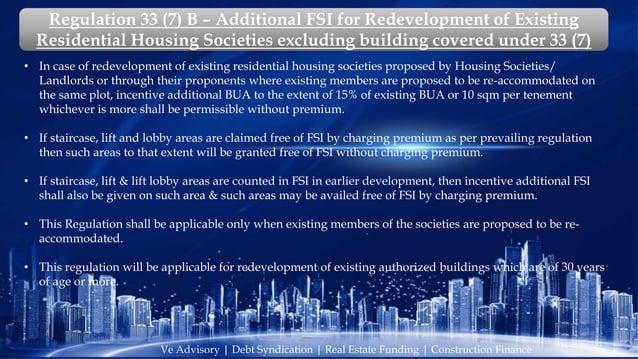 DCPR 2034 - Changing Landscape of Mumbai Real Estate | PPTX | Business ...