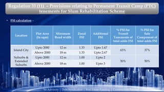 DCPR 2034 - Changing Landscape of Mumbai Real Estate | PPTX