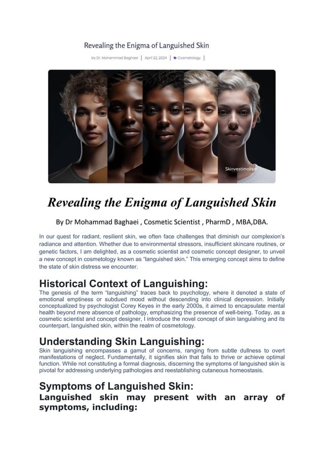 Revealing the Enigma of Languished Skin.pdf