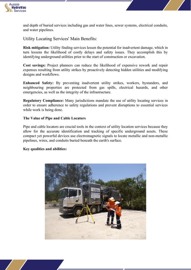 Revealing the Value of Pipe and Cable Locators and Utility Locating ...