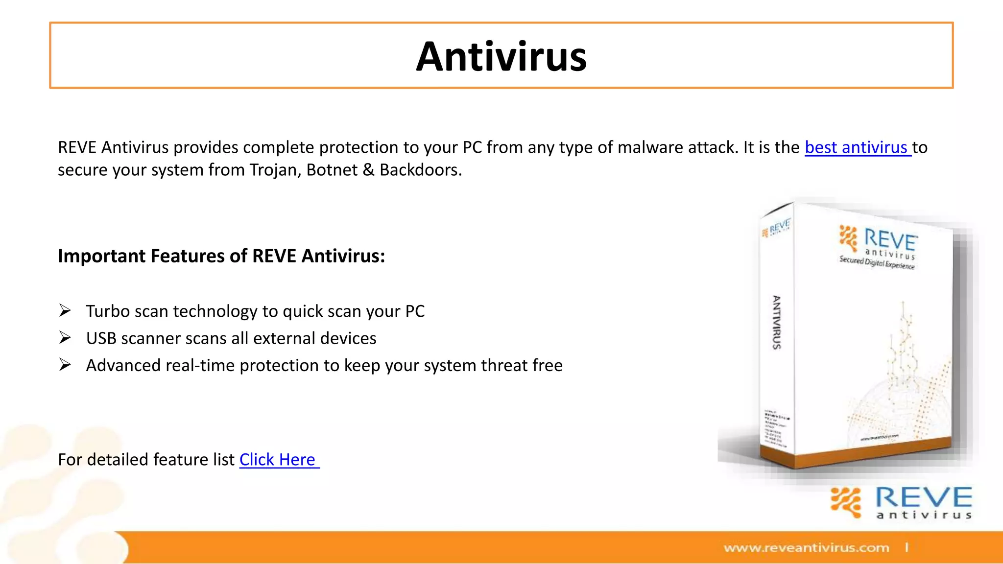 REVE Antivirus | PPTX