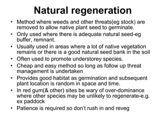 Revegetation Site Design | PPT