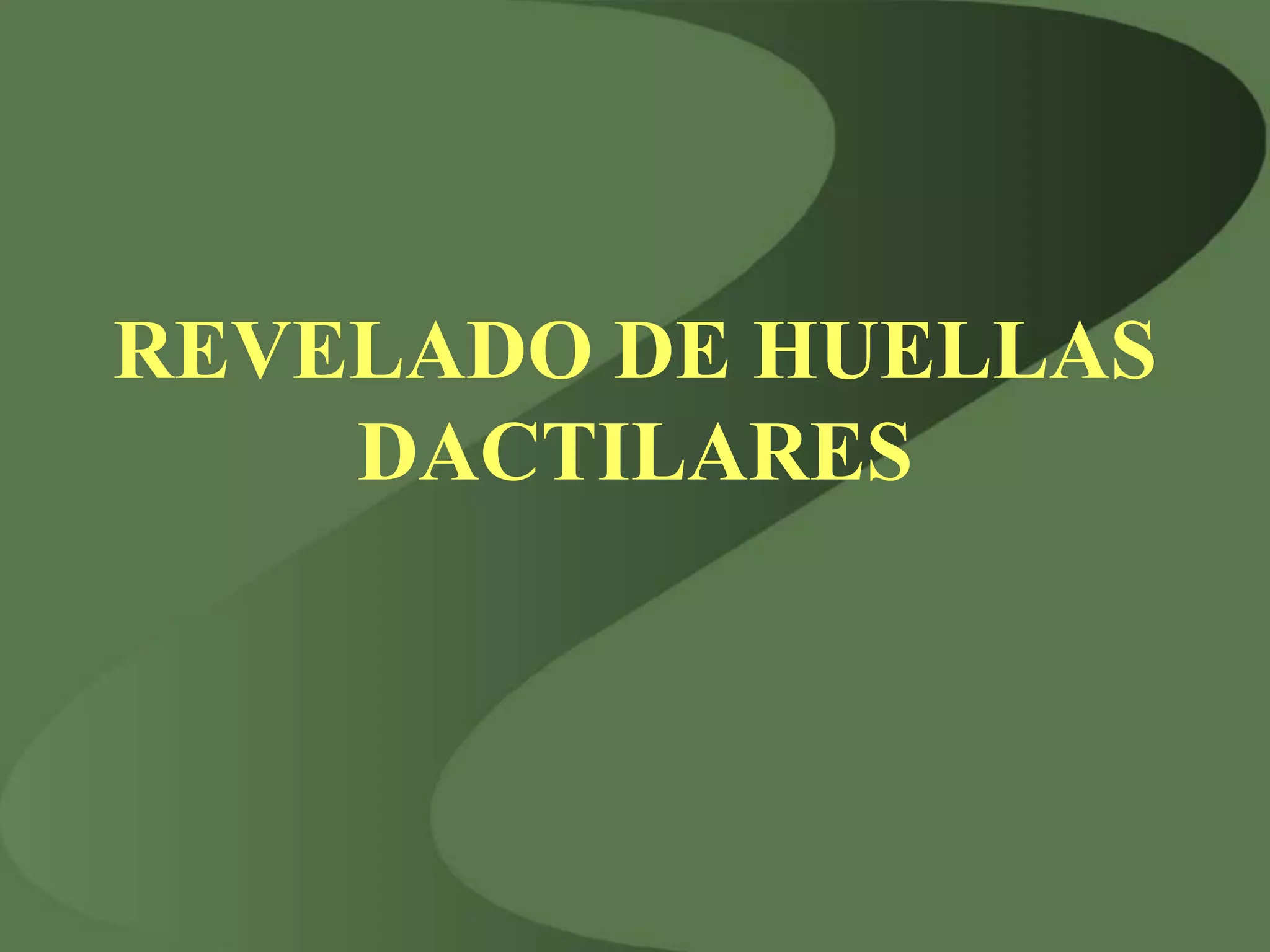 REVELADO DE HUELLAS DACTILARES2.ppt