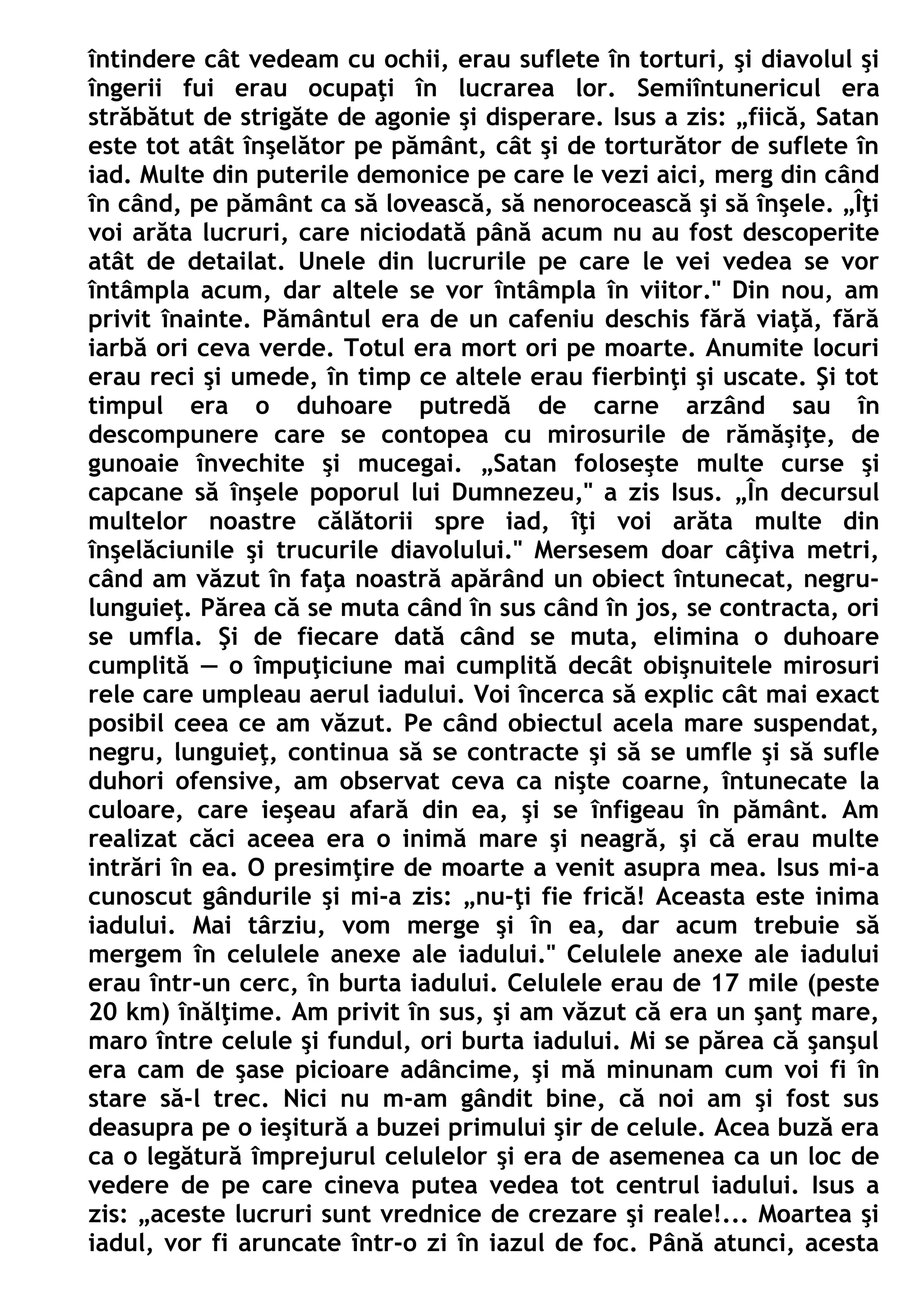 Revelatie divina despre_iad | PDF