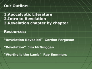 Apocalyptic Literature/The Book of Revelation | PPT