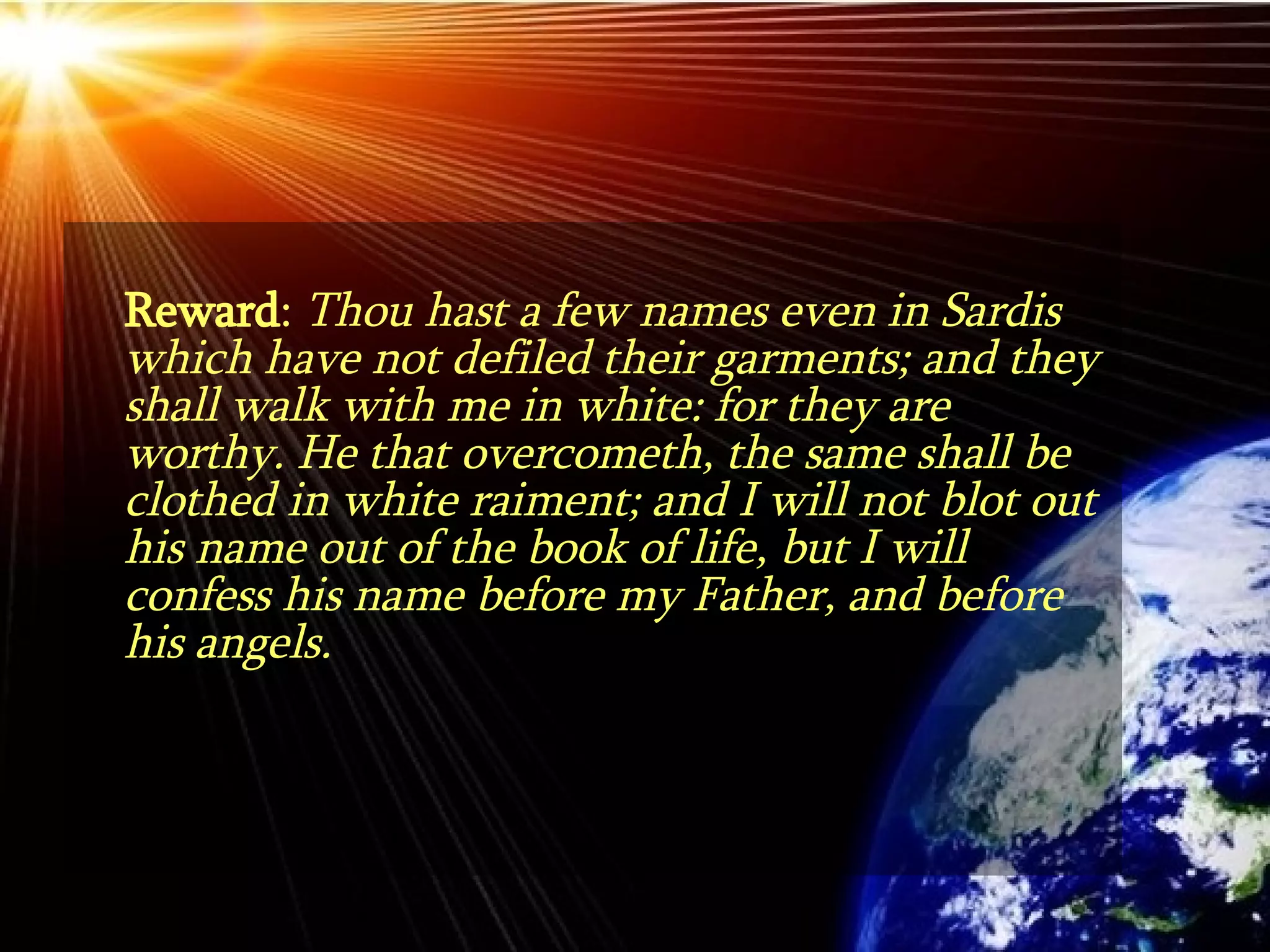 Revelation Chapter 1 3 | PPT