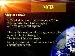 Revelation Chapter 1 3 | PPT