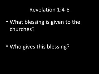 Revelation Week 1 | PPT