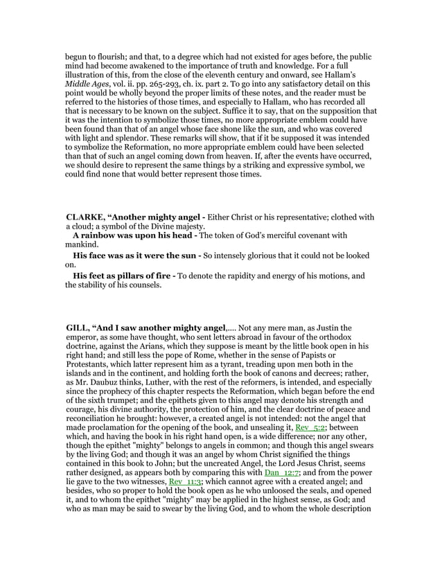 Revelation 10 commentary | PDF