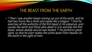 Revelation 12,13,14 | PPTX