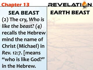 Revelation Bible Study - Apoc. 13 | PDF