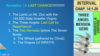 Revelation Chapters 14 & 15 | PPTX