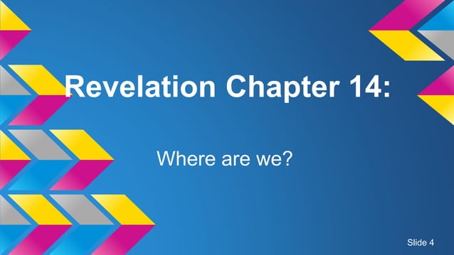 Revelation Chapters 14 & 15 | PPTX