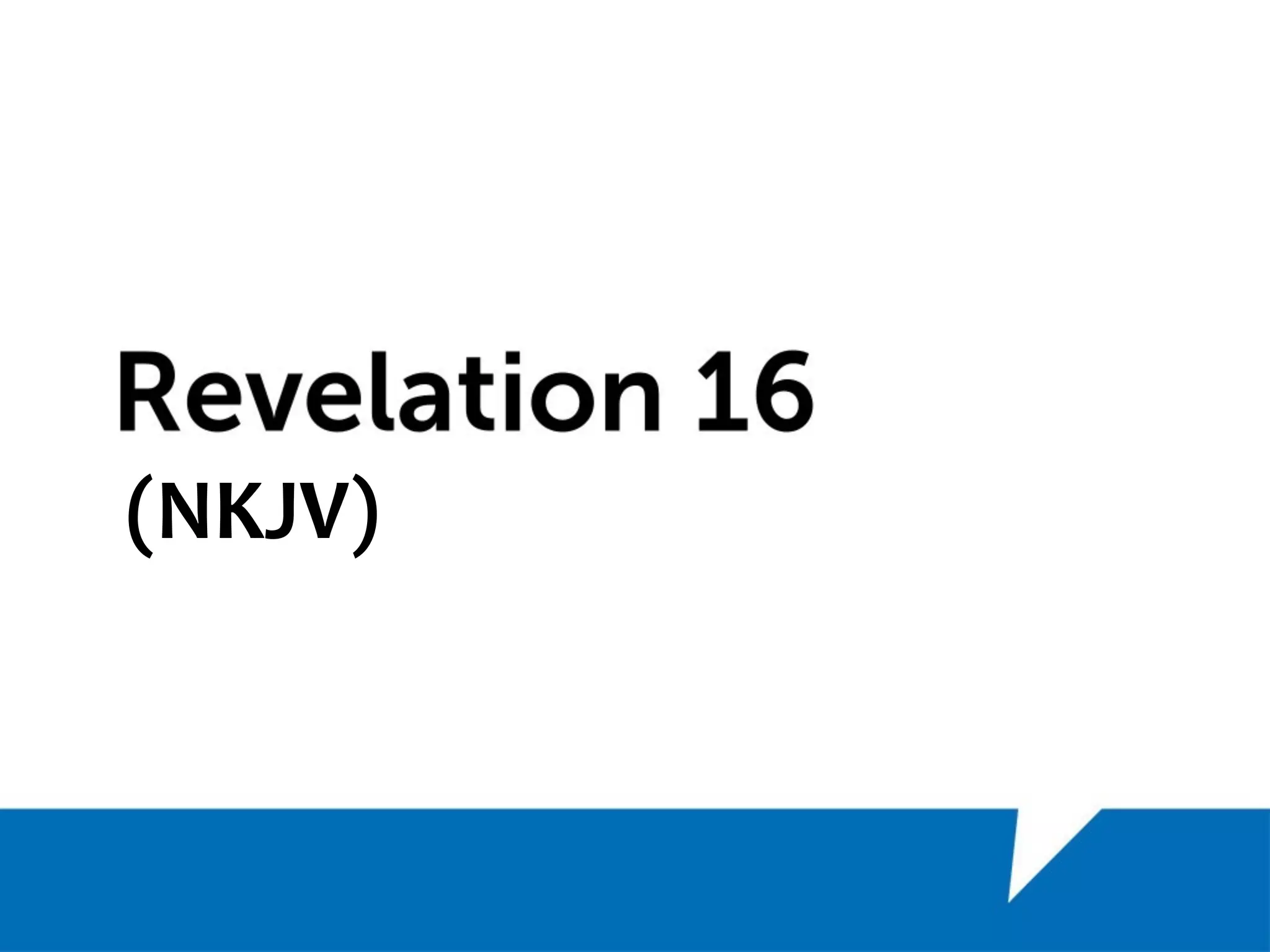 Revelation Bible Study - 15 & 16 | PDF