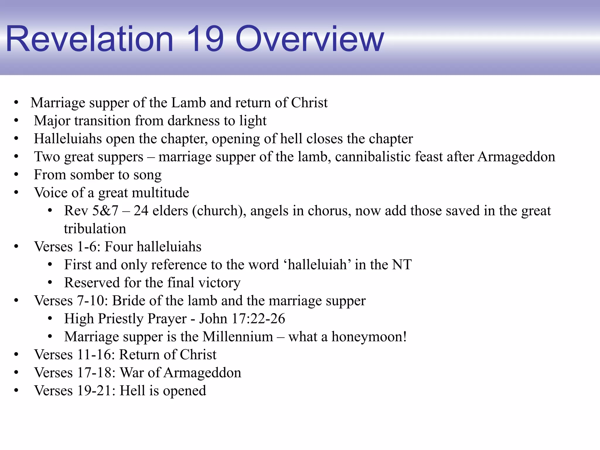 Revelation 19 | PDF