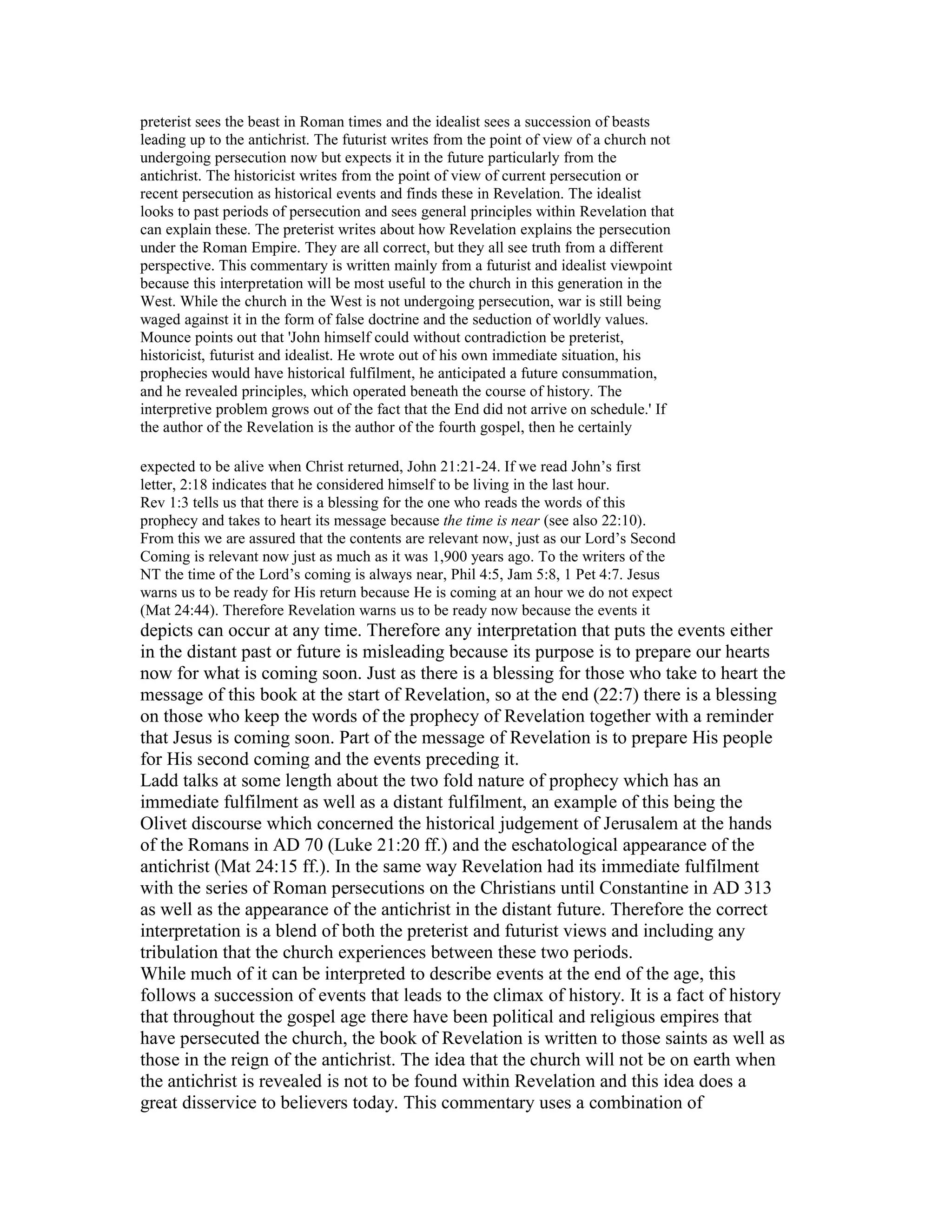 Revelation 1 commentary | PDF