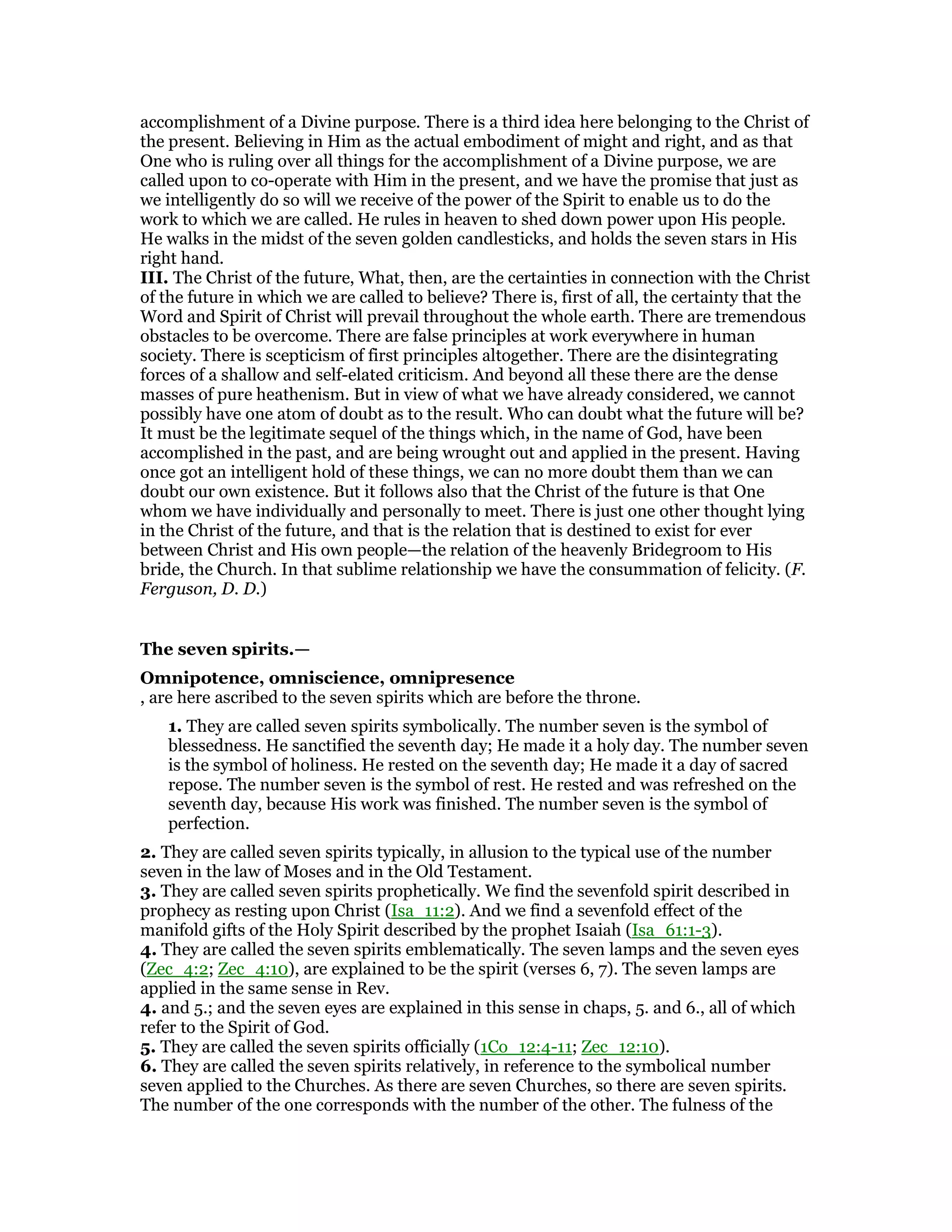 Revelation 1 commentary | PDF