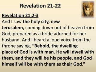 Revelation 21 sept 16, 2012 sermon slides (1) | PDF