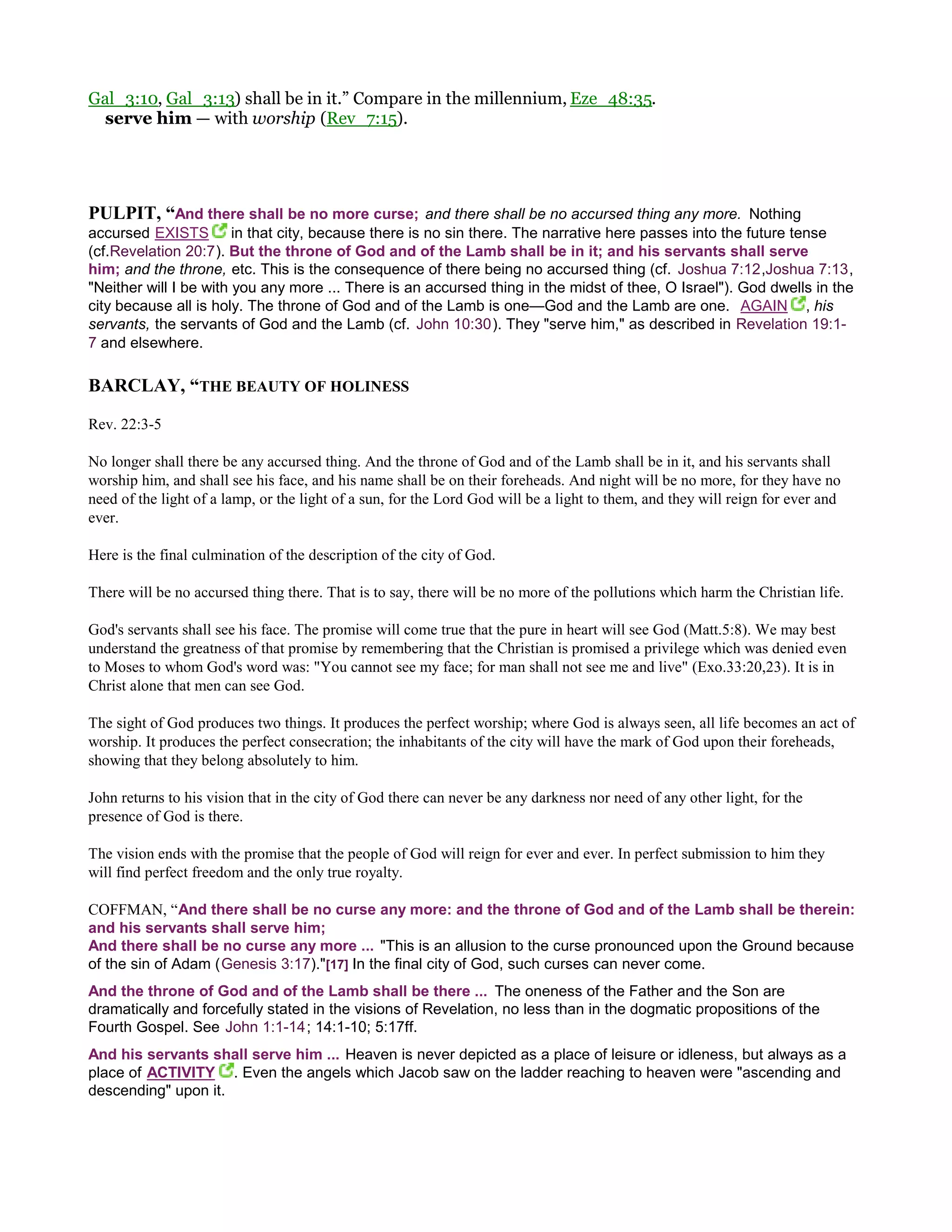 Revelation 22 Commentary Pdf