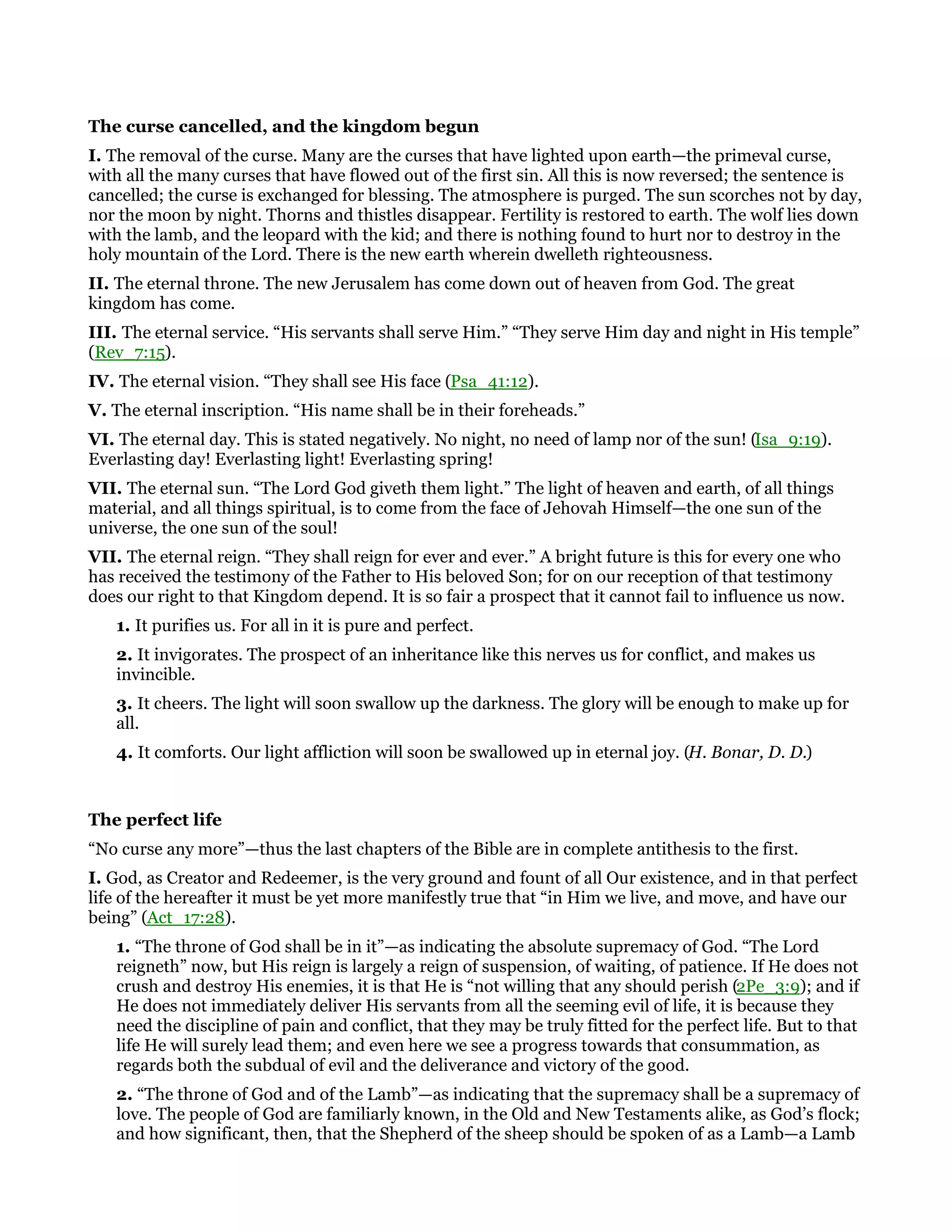 Revelation 22 commentary | PDF