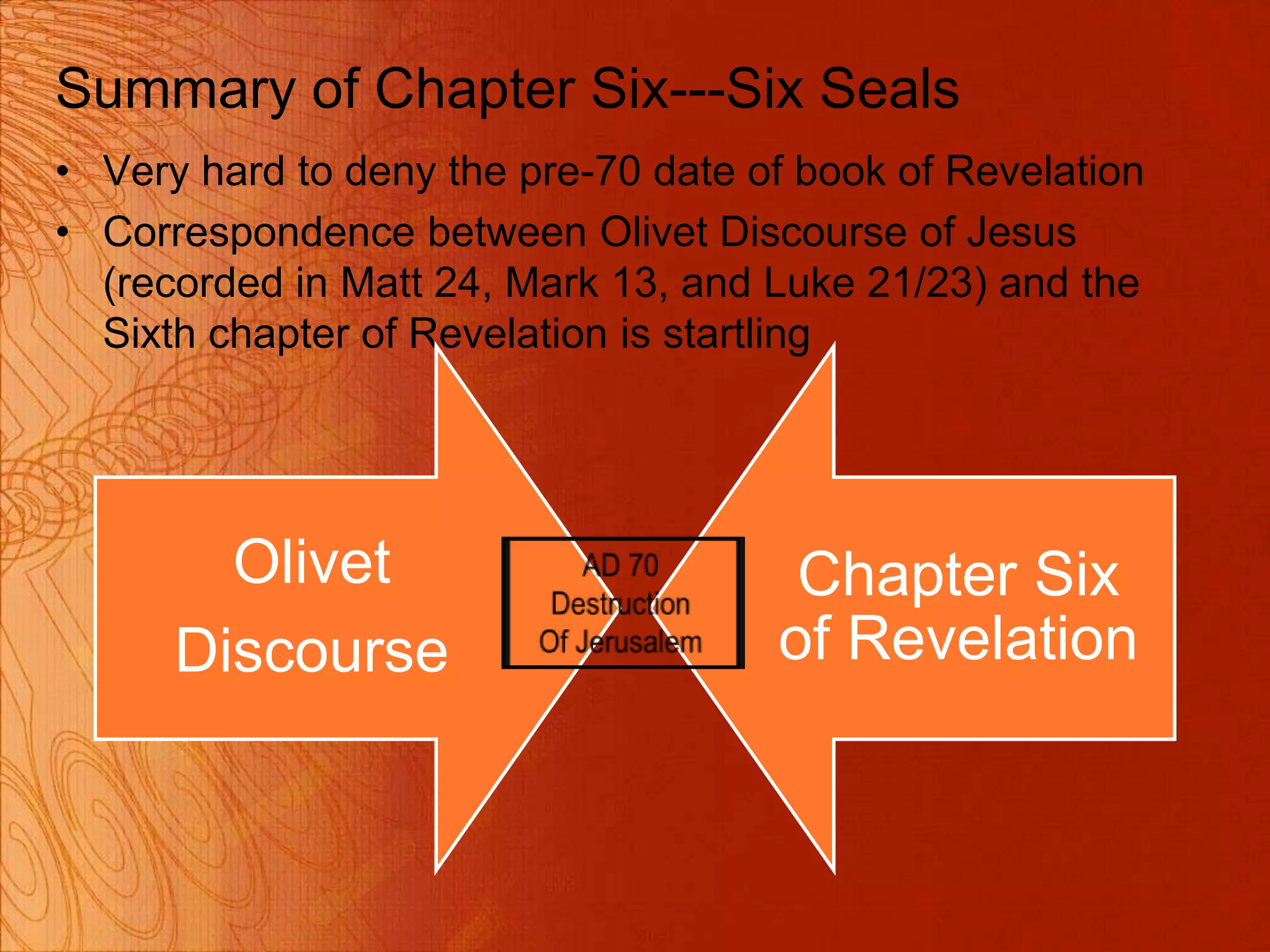 Revelation Chapter 6 | PPTX