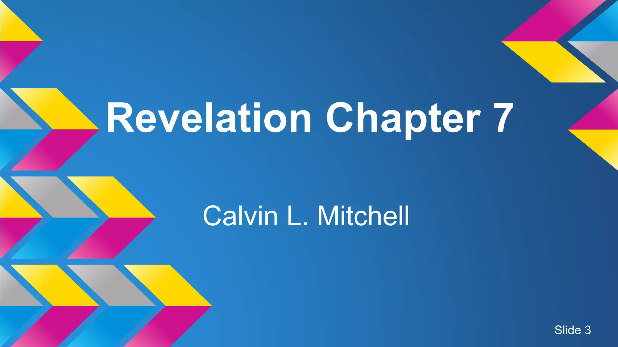 Revelation Chapter 7 | PPTX