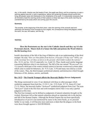 Revelation 8 Summary