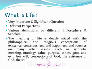 The Purpose of Life | PPTX