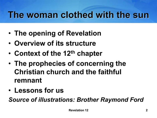 Revelation chapter 12 | PPTX | Christianity | Religion & Spirituality