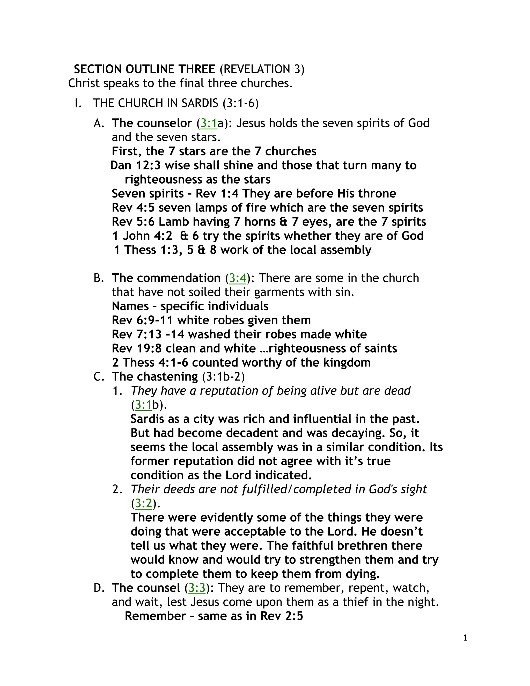 The Revelation Chapter 3 Working Copy Docx
